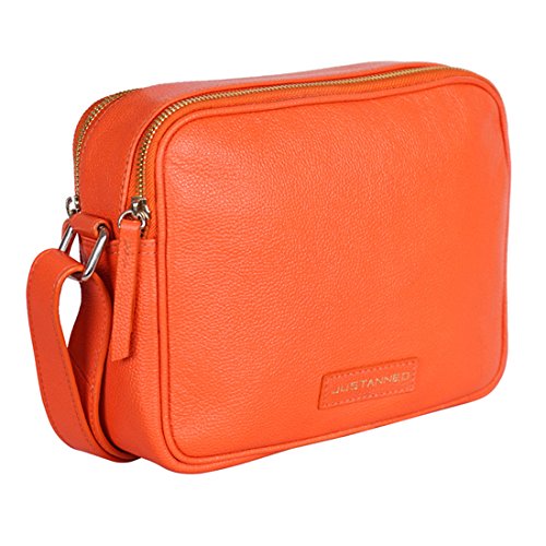 Buy ORANGE GENUINE LEATHER SLING BAG at Amazon.in
