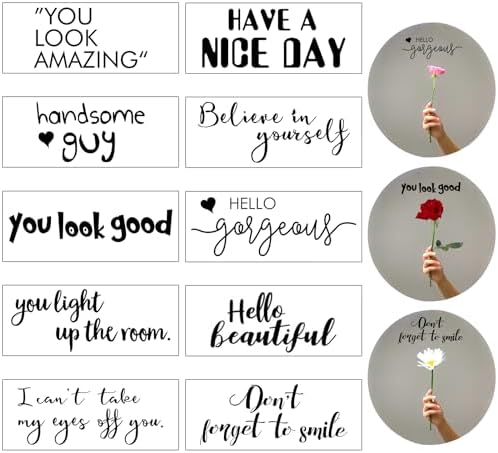 Amazon.com: Shut UP You Look Good Quote Mirror Decal Inspirational ...