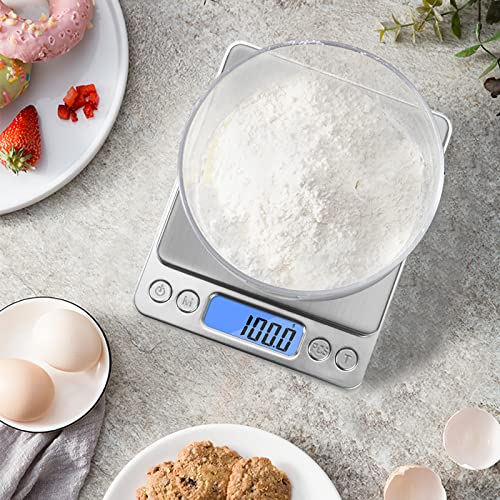 Buy Toprime Digital Gram Scale 500g 0.01g Food Scale High Precision ...