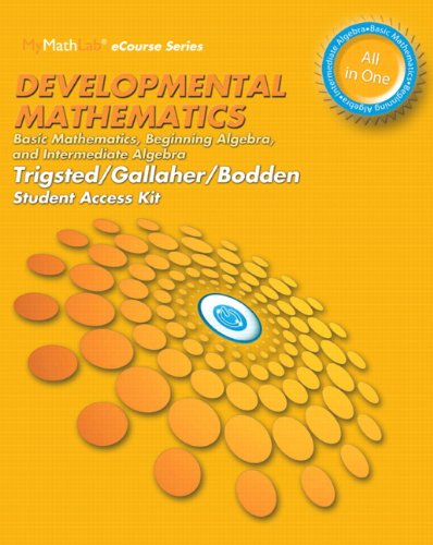 MyLab Math eCourse for Trigsted/Bodden/Gallaher Developmental Math ...