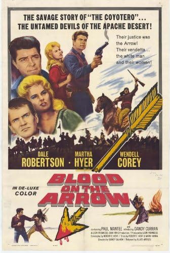 Amazon.com: Blood on the Arrow Poster Movie 11x17 Dale Robertson Martha ...