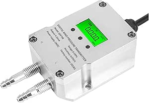 LCD Micro Wind Differential Pressure Transmitter -100-100Kpa Digital 4-20mA RS485 Air ...