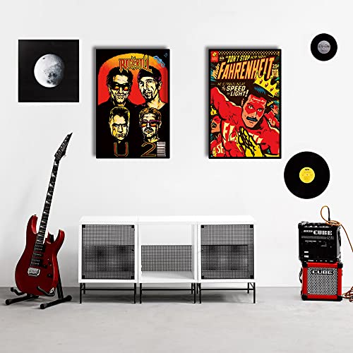 Snapklik.com : TYZZHOA Vintage Rock Band Posters For Grunge Music Room ...