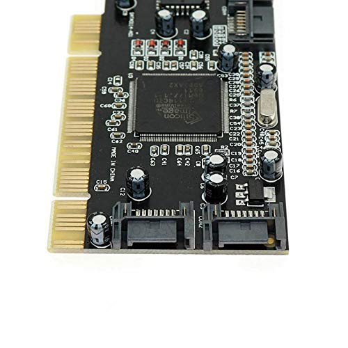 PRAV® Sata Pci 4 Port Expansion Card Sata Controller Pci Raid Card Pci ...