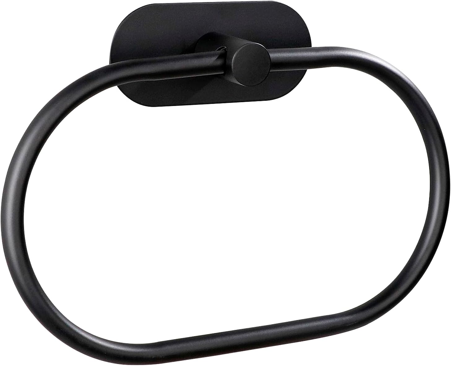 Amazon.com: SUNTECH Hand Towel Holder - Black Towel Ring for Bathroom ...