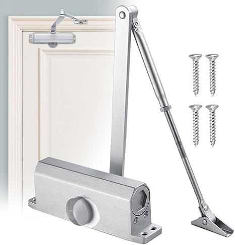 DECARETA Chiudiporta Automatico Chiudiporta Idraulico Chiudiporta per ...