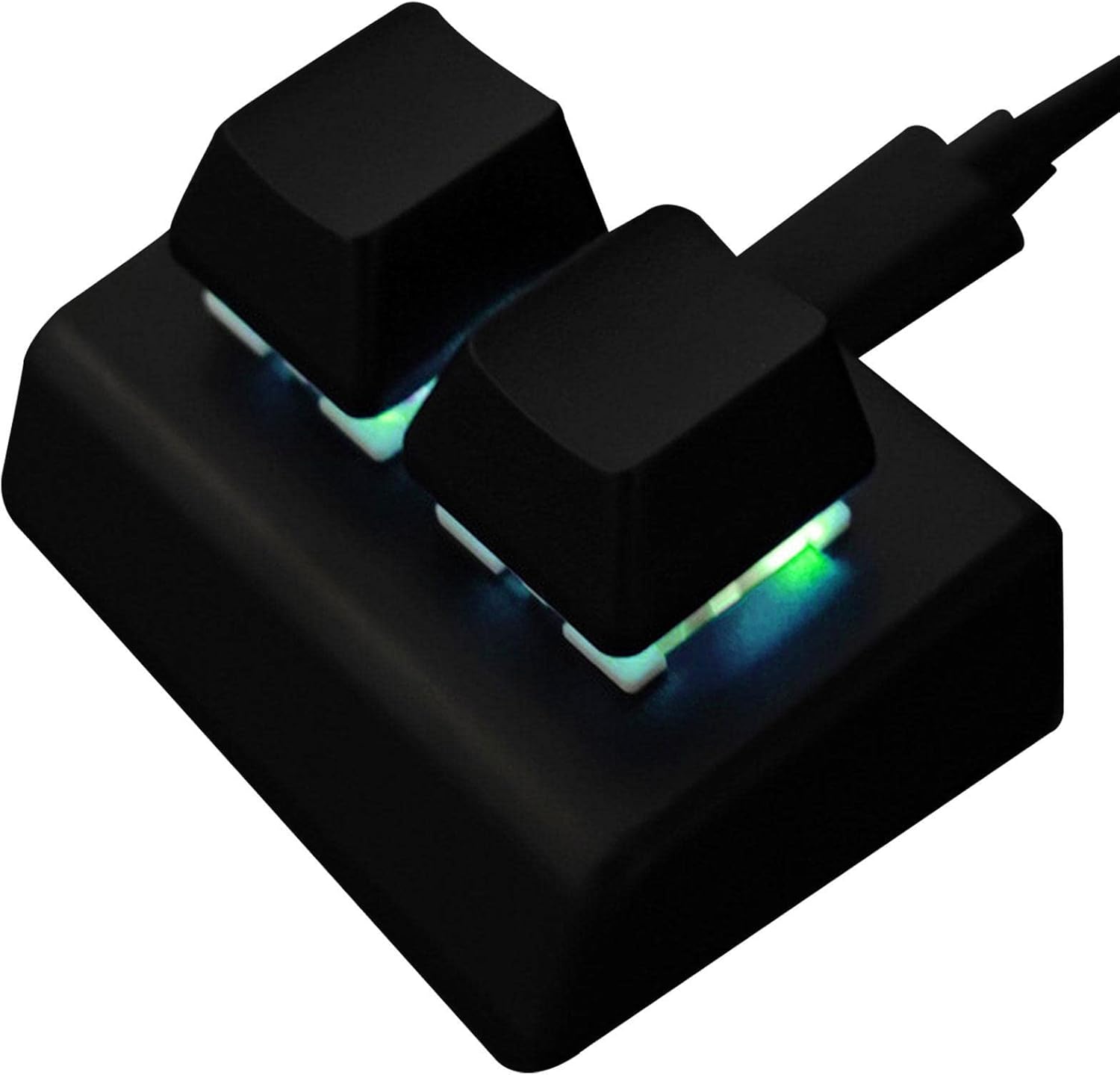 Pratvider Mechanical Keyboard for PC - Programmable 2 Key Keyboard ...