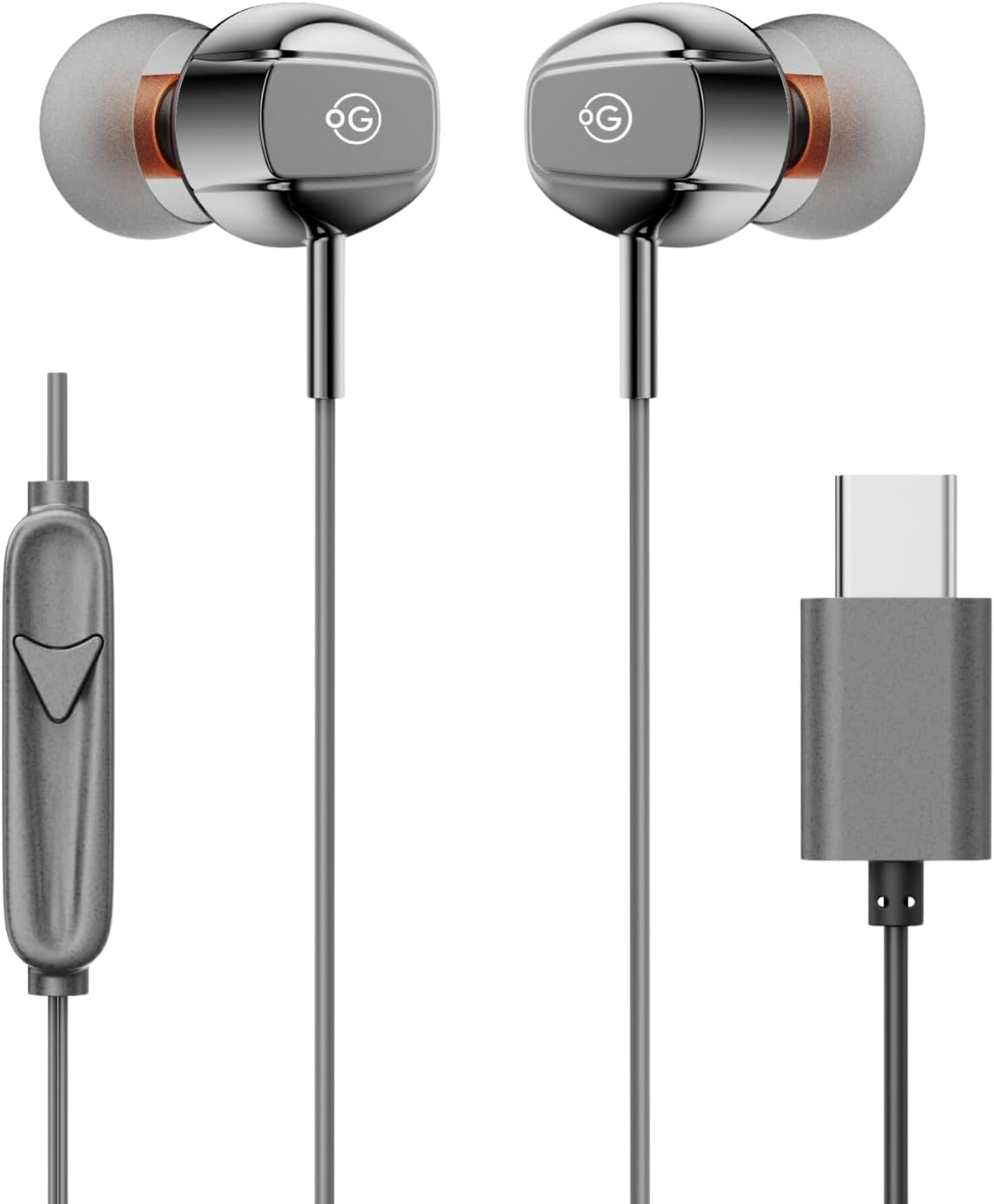 Portronics Conch Sigma C in Ear Type C Wired Earphones with in Line HD ...