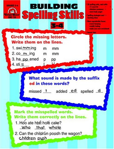 Building Spelling Skills: Grades 3-4: Moore: 9781557996534: Amazon.com ...