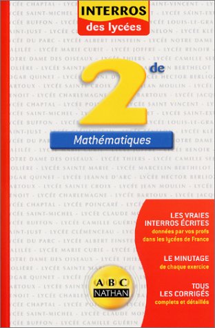Amazon.com: Mathématiques 2nde: 9782091845005: Collectif: Books