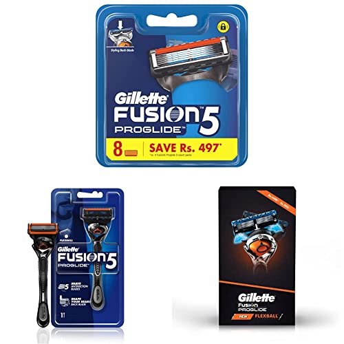 Gillette Fusion Proglide Blades for men - 8 count@@Fusion Proglide ...