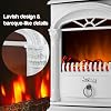 Amazon.com: e-Flame USA Hamilton Compact Freestanding Electric ...