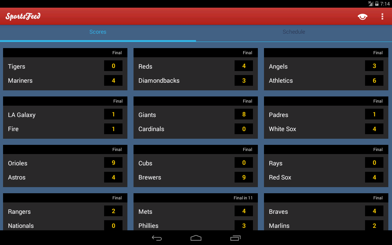 Sports Feed – Daily News, Highlights, Live Game Scores & Alerts - App ...