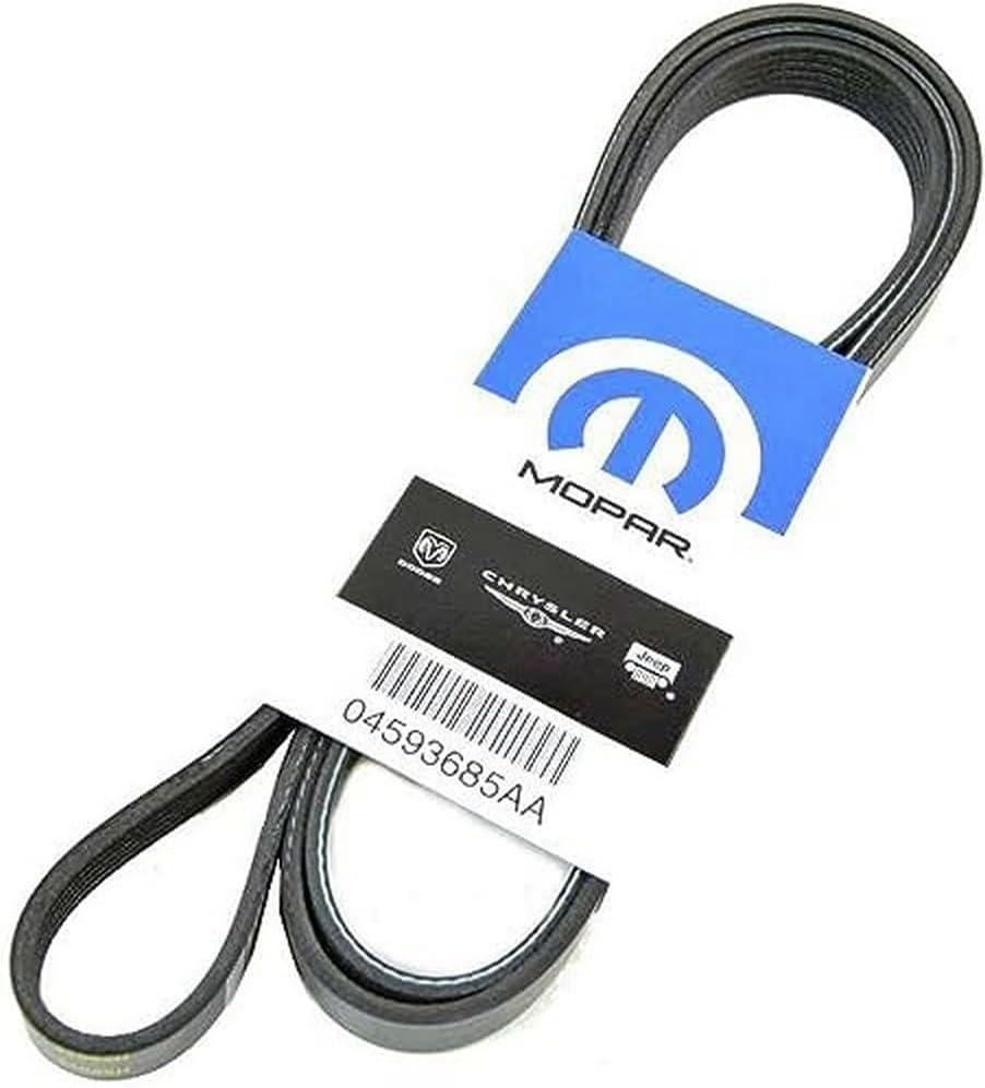 Amazon.com: Chrysler Genuine 4627897AB Serpentine Belt : Automotive