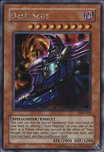 Amazon.com: Dark Sage - DOD-002 - Secret Rare - Limited Edition : Toys ...