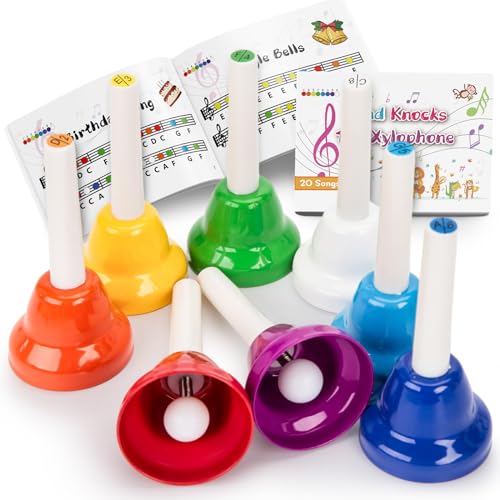 Our Best 8 Musical Hand Bells Set for Young Musicians