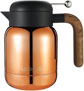 Amazon.com: Aura Thermal Coffee Carafe Tea Pot for Keeping Hot & Iced Cold - Vacuum Insulated ...