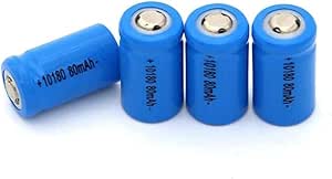Batería de iones de litio de 3,7 V, batería de litio 10180, batería de litio recargable de 80 ...