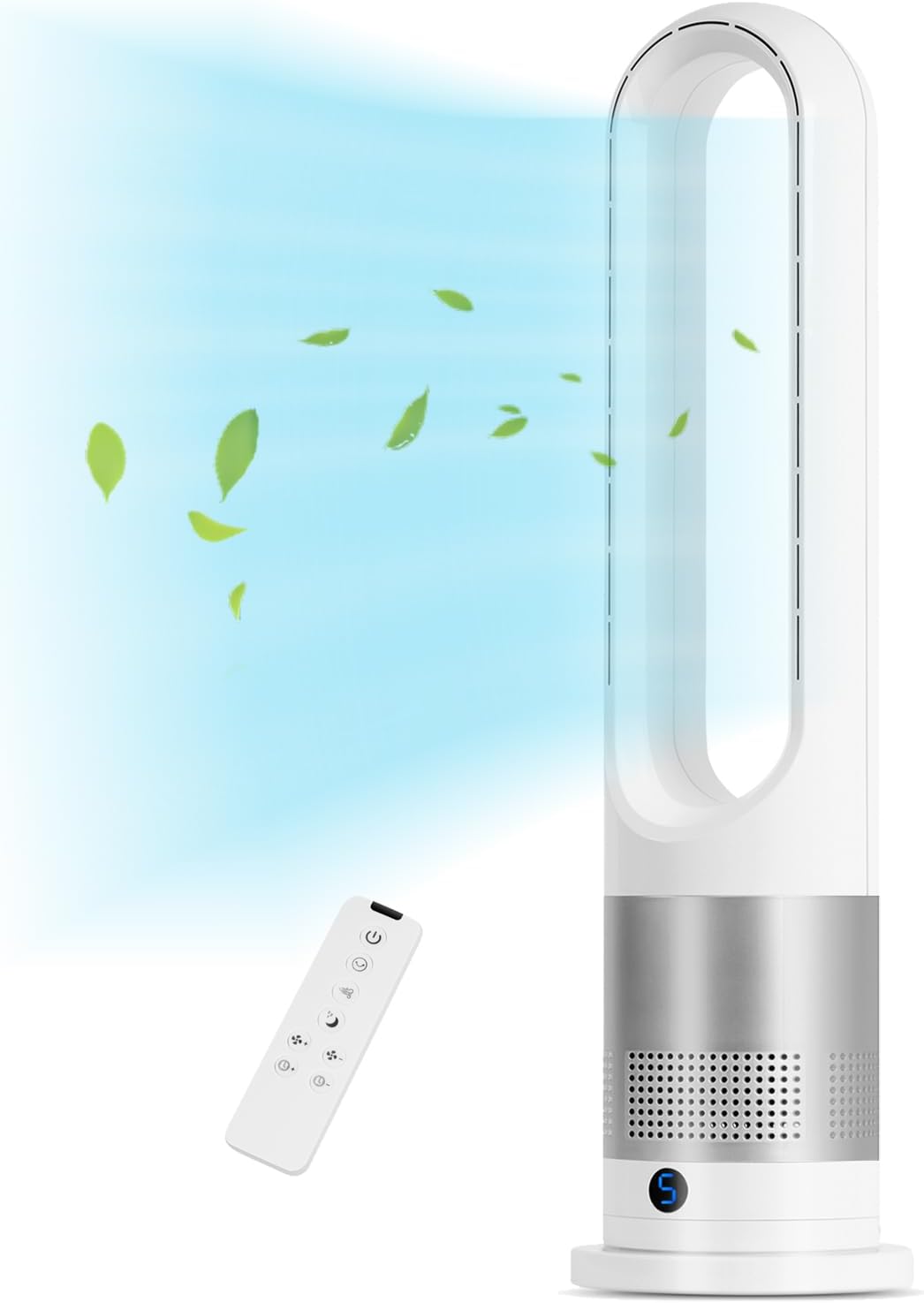 Dyson AM07 Cool Fan with Remote Control, 100 cm, 9 Hour Timer, Tower ...