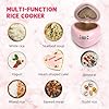 Amazon.com: Peach Heart Shape Rice Cooker 8 Cup Cooked, 4 Cup Uncooked ...