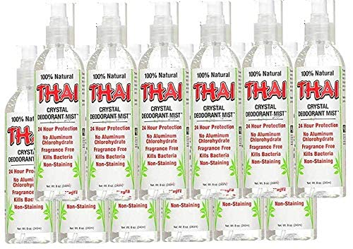 Amazon.com : Thai Deodorant Stone Crystal Mist Natural Deodorant Spray ...