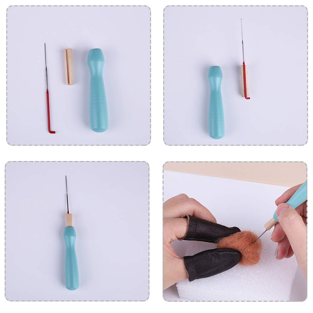 Snapklik.com : BAGERLA Needle Felting Kit, Complete Needle Felting ...