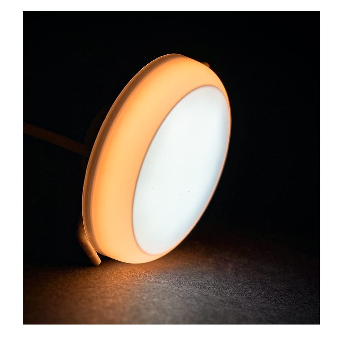 Murphy Plastic 2-in-1 7W+7W Double Color Round LED Deep Junction Box ...