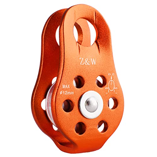 Snapklik.com : TRIWONDER 20kN Climbing Pulley Rescue Pulley Single ...