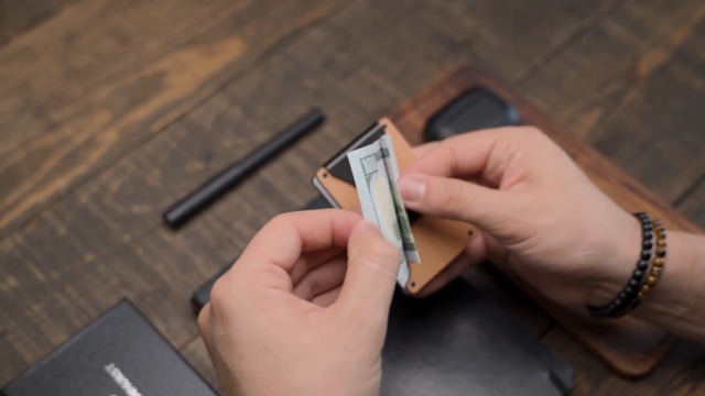 Watch Hayvenhurst Slim Wallet For Men - Beech Wood on Amazon Live