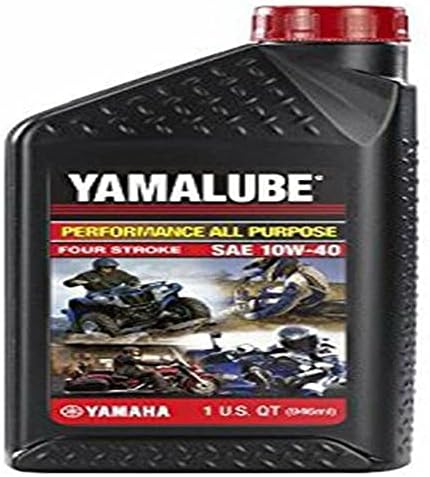 Amazon.com: Yamaha Original OEM Yamalube LUB-10W40-AP-04 All Purpose ...