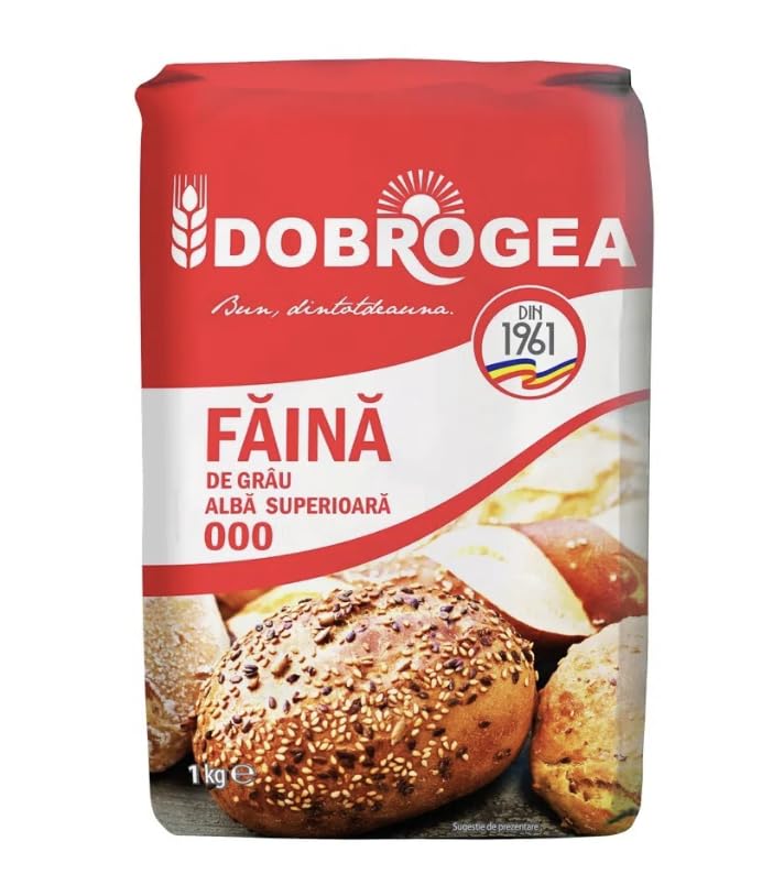 Buy Premium Plain White Flour 2kg Grade 000 Dobrogea Faina Alba ...