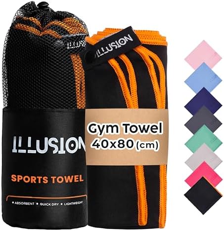 KinHwa Microfibre Gym Towels for Men Women Super Absorbent Sport ...