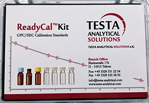 ReadyCal® Calibrier Kit for GPC/SEC, PS (Polystyrene) : Amazon.co.uk: Business, Industry & Science
