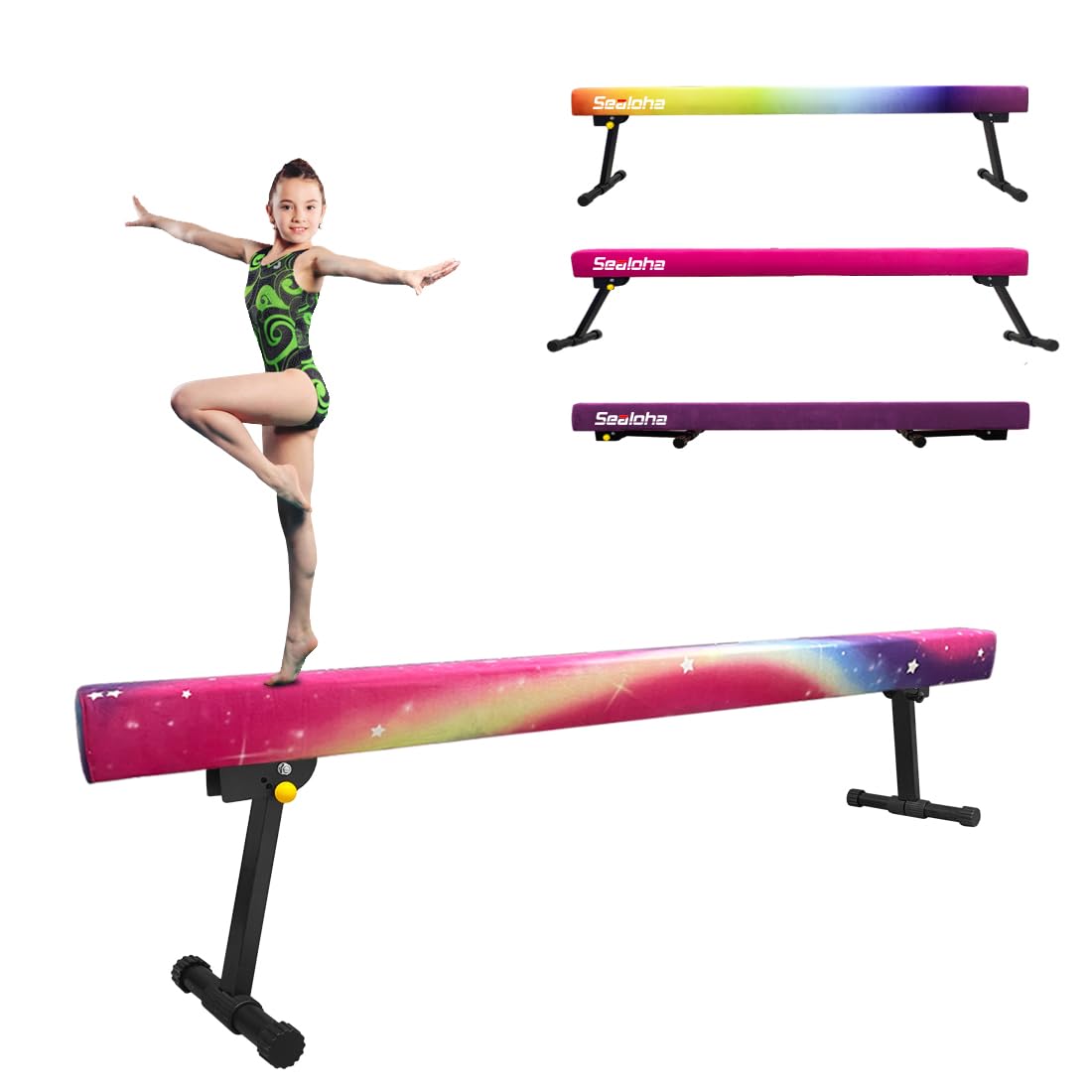 Snapklik.com : GLANT 8ft Ultrasimple Adjustable&Foldable Balance Beam ...