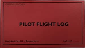 Amazon.com: Student Pilot Flight Log Book : Office Products