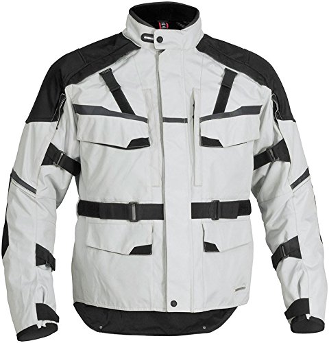 Firstgear Jaunt T2 Jacket (X-SMALL) (SILVER/BLACK) : Amazon.in: Car ...