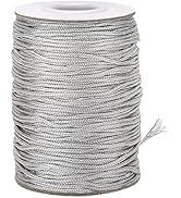 G2PLUS 100M Silver String Twine - 1mm Tinsel Thread Cord - Non-Elastic ...