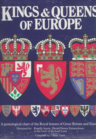 Kings & Queens of Europe: A Genealogical Chart of the Royal Houses of ...