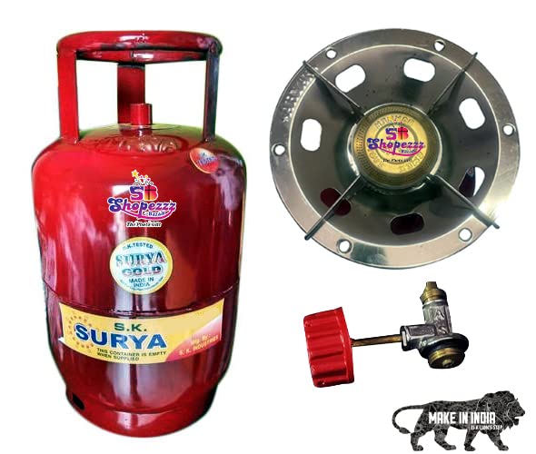 Shopezzz Bazaar Portable Mini Gas Empty Tanki Container 5Kg With ...