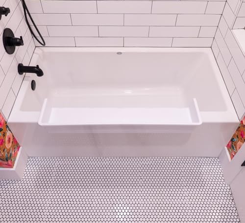 Snapklik.com : Tub Topper Bathtub Splash Guard Play Shelf Area - Toy ...