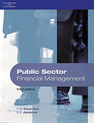 Public Sector Financial Management: Jenkins, D. E.: 9781861526755 ...