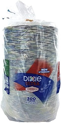 Amazon.com: Dixie Ultra, Large Paper Plates, 10 Inch, 172 Count, 3X ...