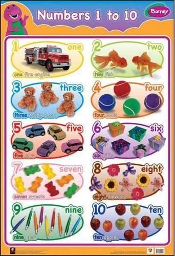 Buy Barney numbers 1 - 10 Book Online at Low Prices in India | Barney ...