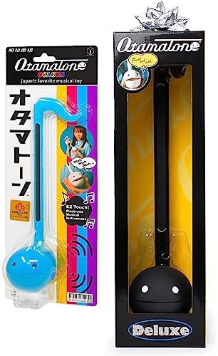 Amazon.com: Otamatone Black + Blue Electronic Musical Instrument ...
