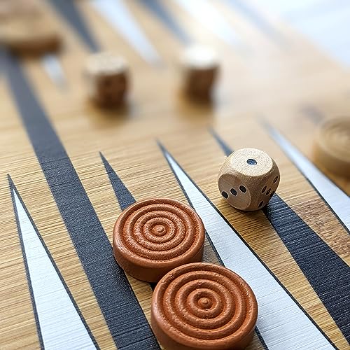 Bamboo Backgammon Set by Robert Frederick – Made Using Sustainable ...