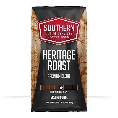 Amazon.com : Heritage Roast Premium Blend 12 oz. Ground - Medium-Dark ...