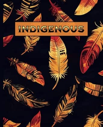 Amazon.com: Indigenous Composition Notebook: Feather Design Aesthetic ...