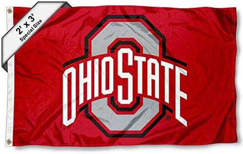 Amazon.com : Ohio State Buckeyes 2x3 Foot Flag : Sports & Outdoors