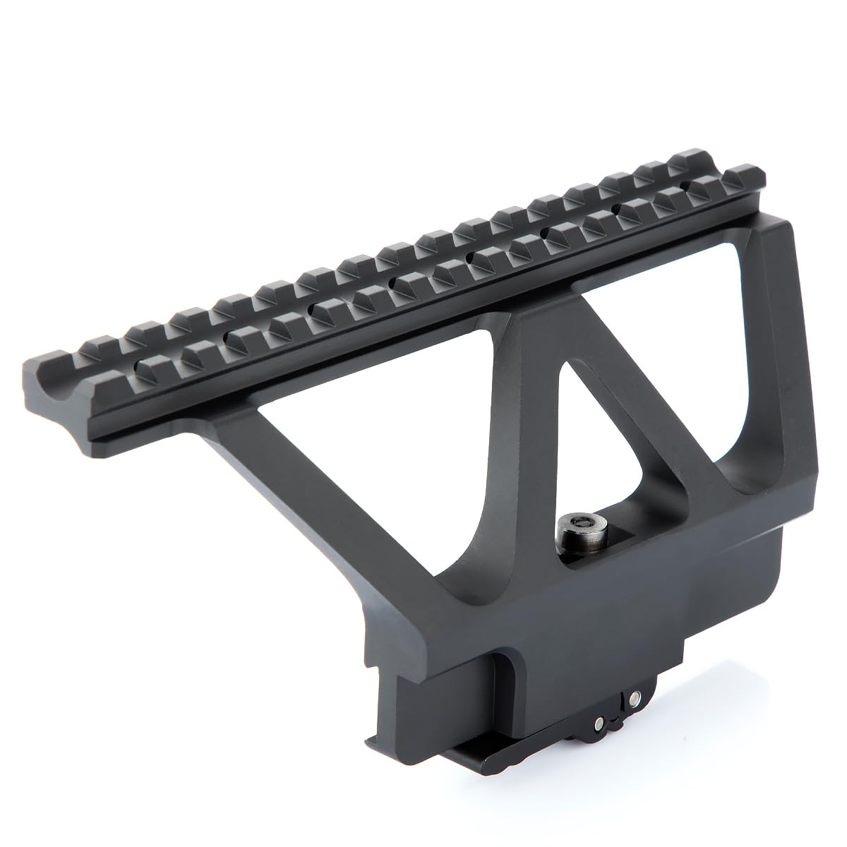 Quick Detachable Side Scope Rail Mount Scope Mount Picatinny Black ...