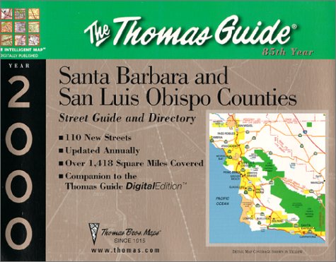 Amazon | Thomas Guide 2000 Santa Barbara and San Luis Obispo Counties ...